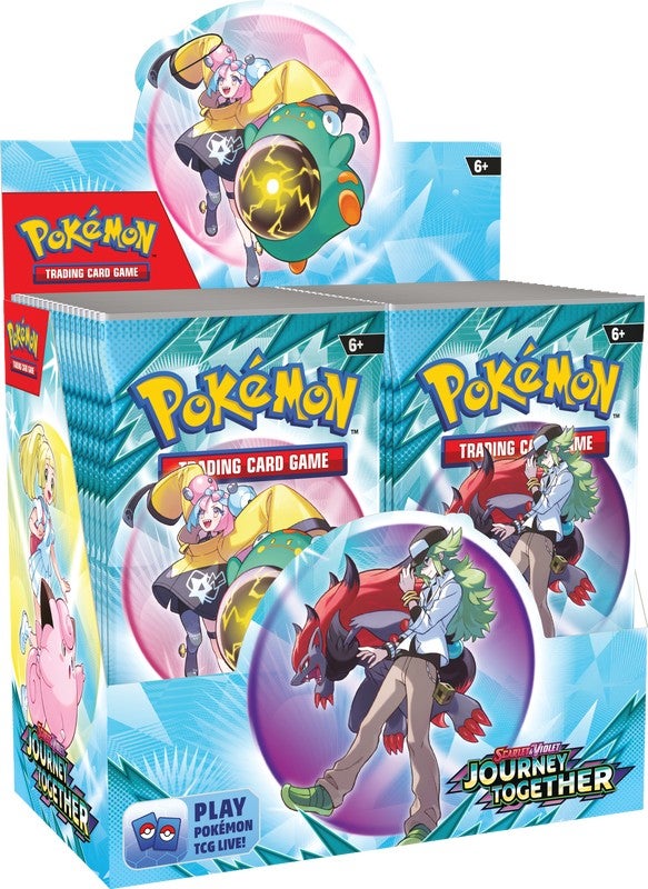 Pokemon SV 9 Journey Together Booster Box | Calle Ocho Hype & Hobbies